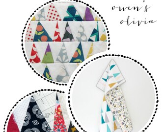 Wonky Triangles Paper Piecing Pattern PDF File - Etsy