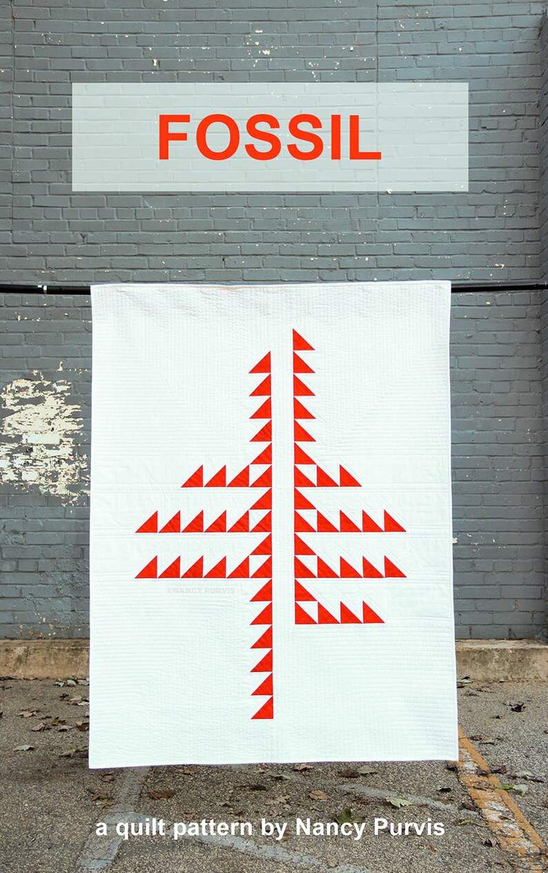 Fossil PDF Quilt Pattern - Etsy Canada