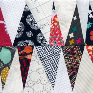 Wonky Triangles Paper Piecing Pattern - PDF File - Etsy
