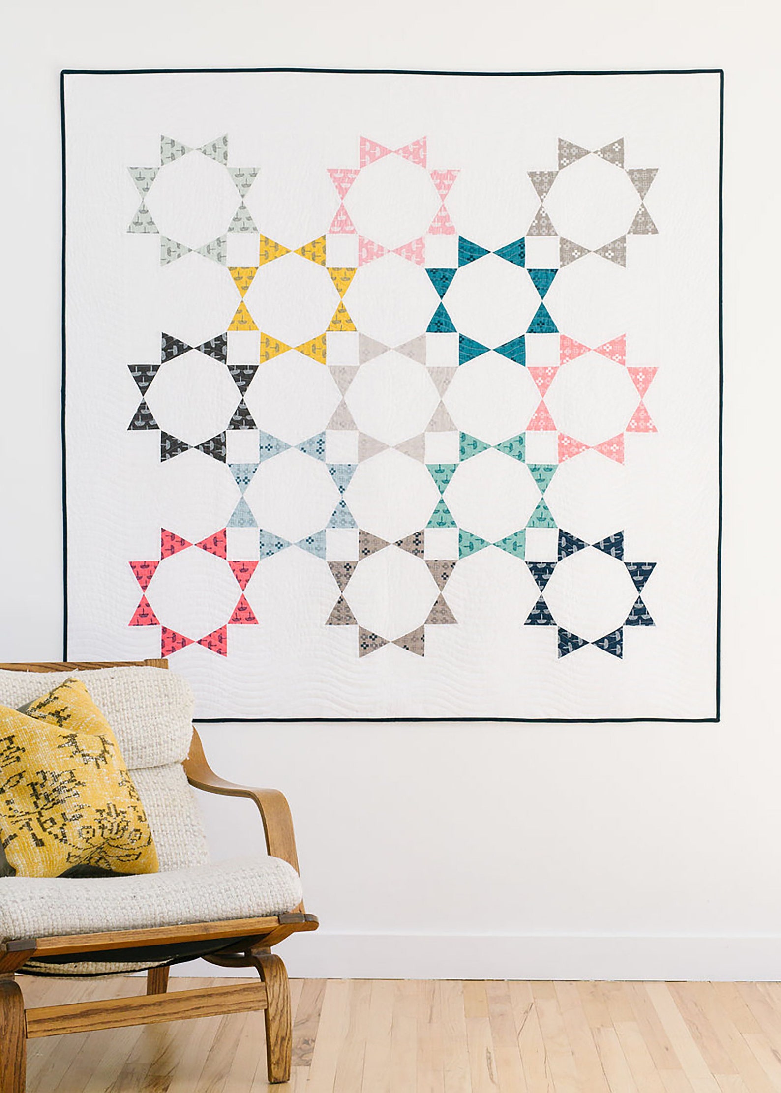 On Point Modern Quilt Pattern - Etsy