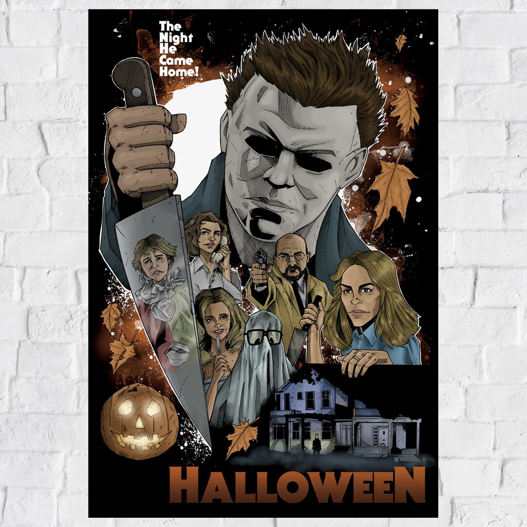 John Carpenter's HALLOWEEN (1978) Officially Licensed Art Print - Etsy