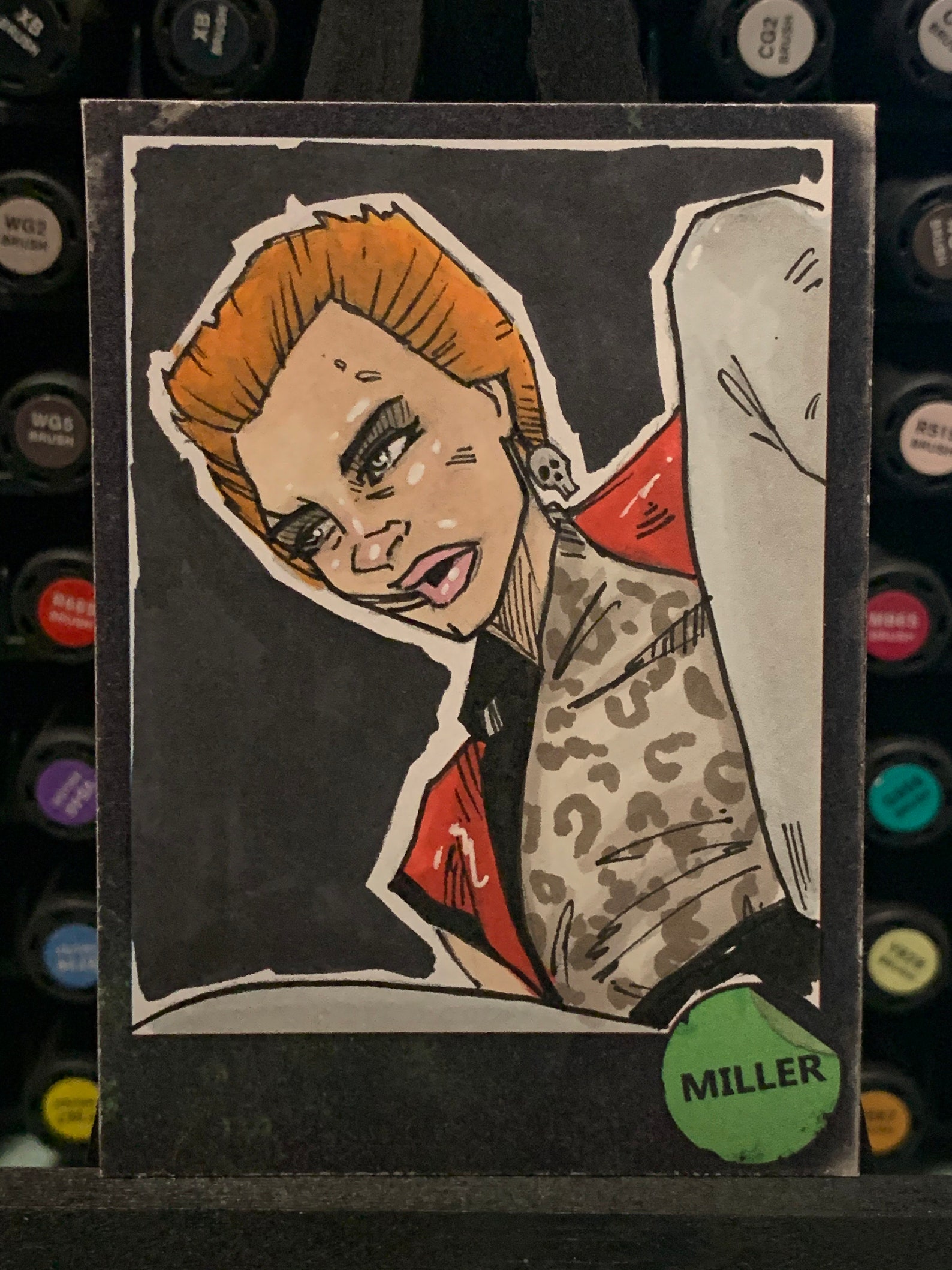 Trash Return of the Living Dead Sketch Card Original Art | Etsy