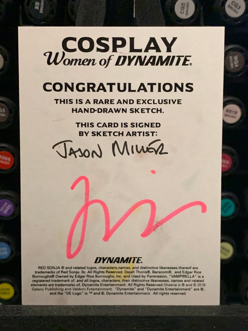 Official Dynamite Comics Cosplay Women of Dynamite DEJAH - Etsy