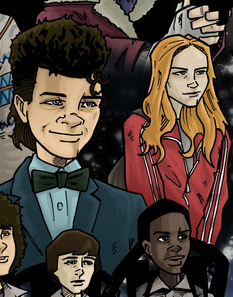 Stranger Things Netflix Officially Licensed Print - Etsy