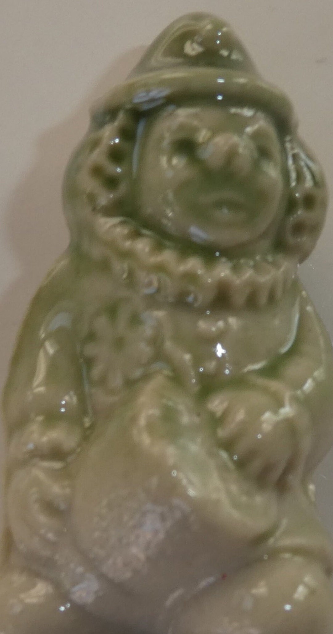 Wade Figurine-circus-clown-wade-green Clown-kids Reward Jar- - Etsy