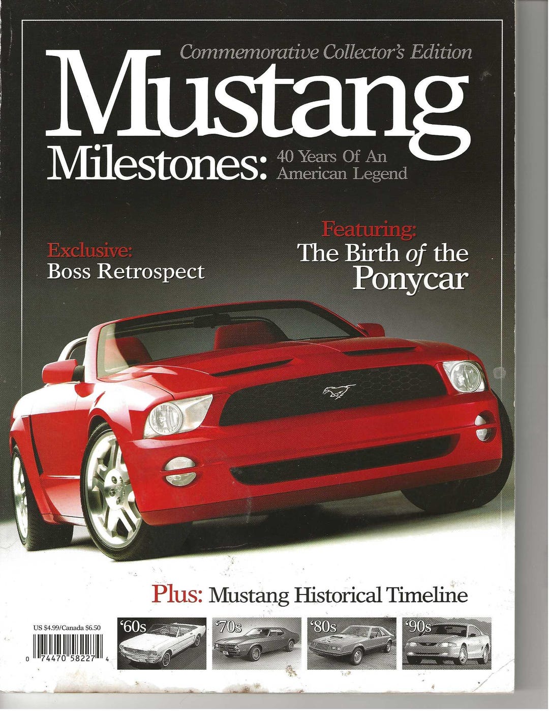 Magazine-mustang Milestones: 40 Years of a Legend- Birth of the Ponycar ...