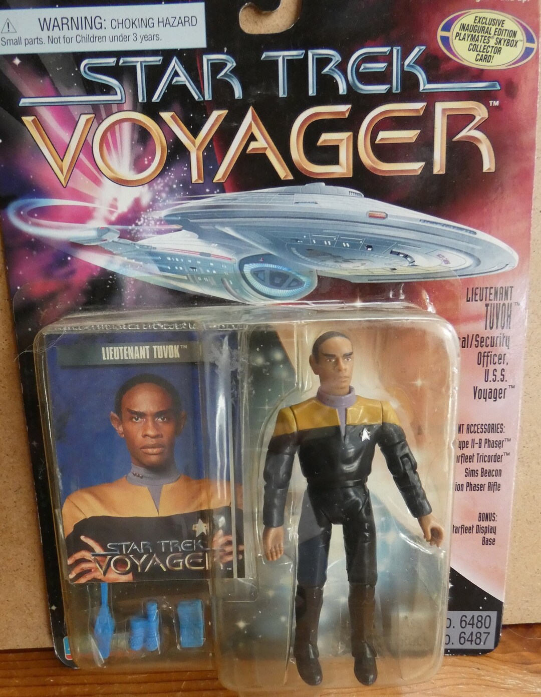 Star Trek Action Figure-lieutenant Tuvok- U.S.S. Voyager- 1995- for Him ...