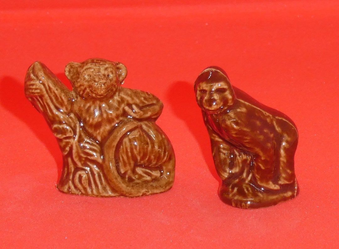 Gorilla-monkey-wade Figurines-africa Animal Lover- Easter Basket - Etsy