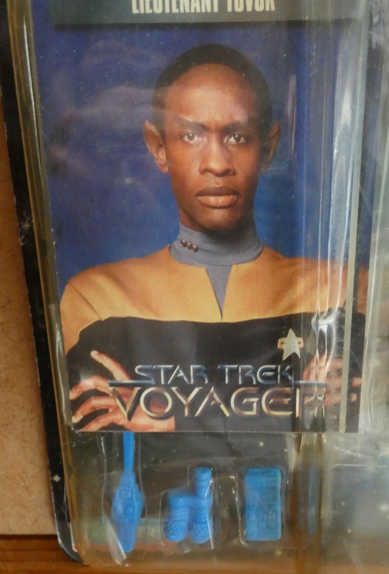 Star Trek Action Figure-lieutenant Tuvok U.S.S. Voyager 1995 - Etsy