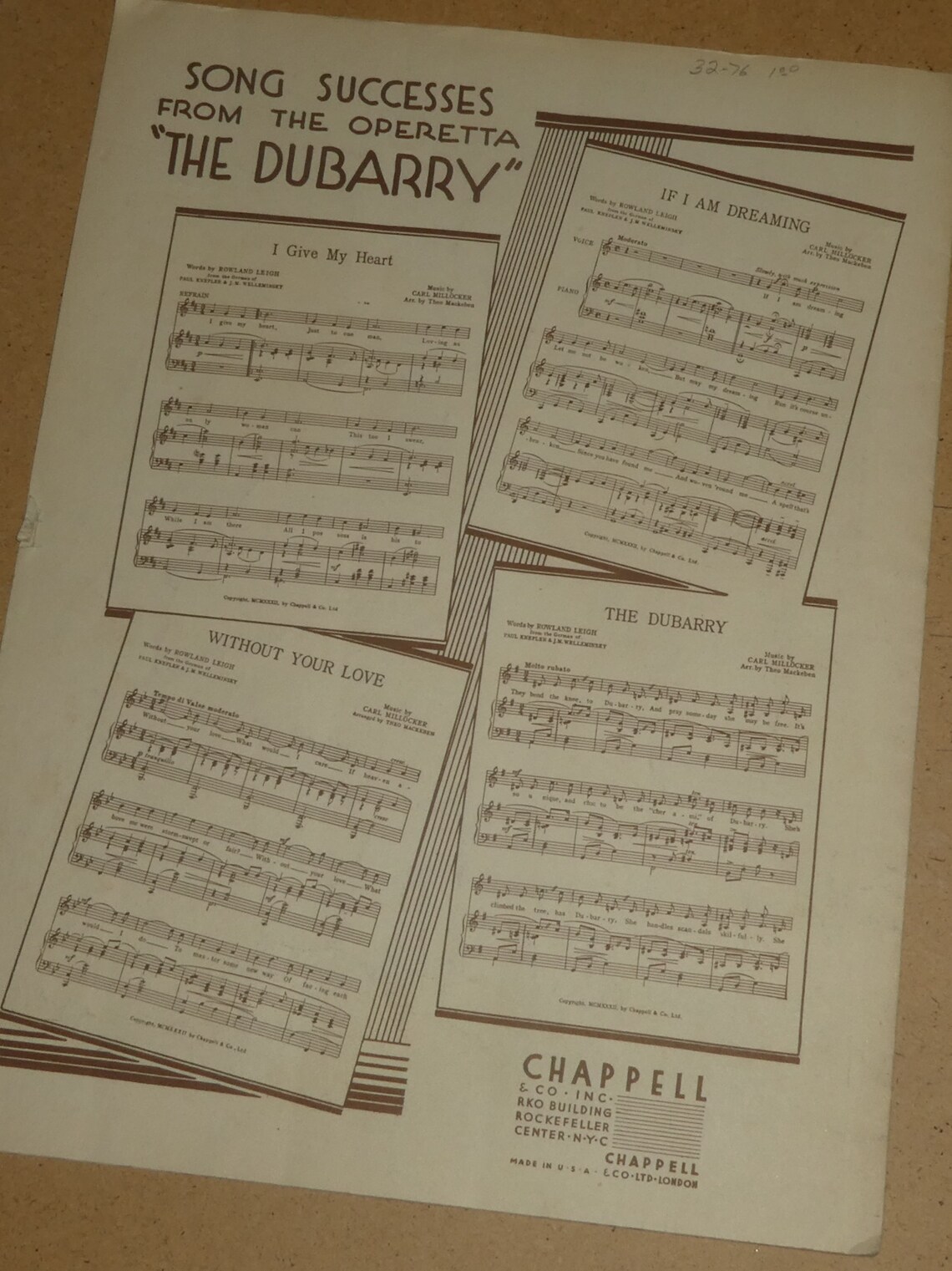 Sheet Music-roses of Picardy-fred E Weatherly Haydn Wood-boss Gift - Etsy