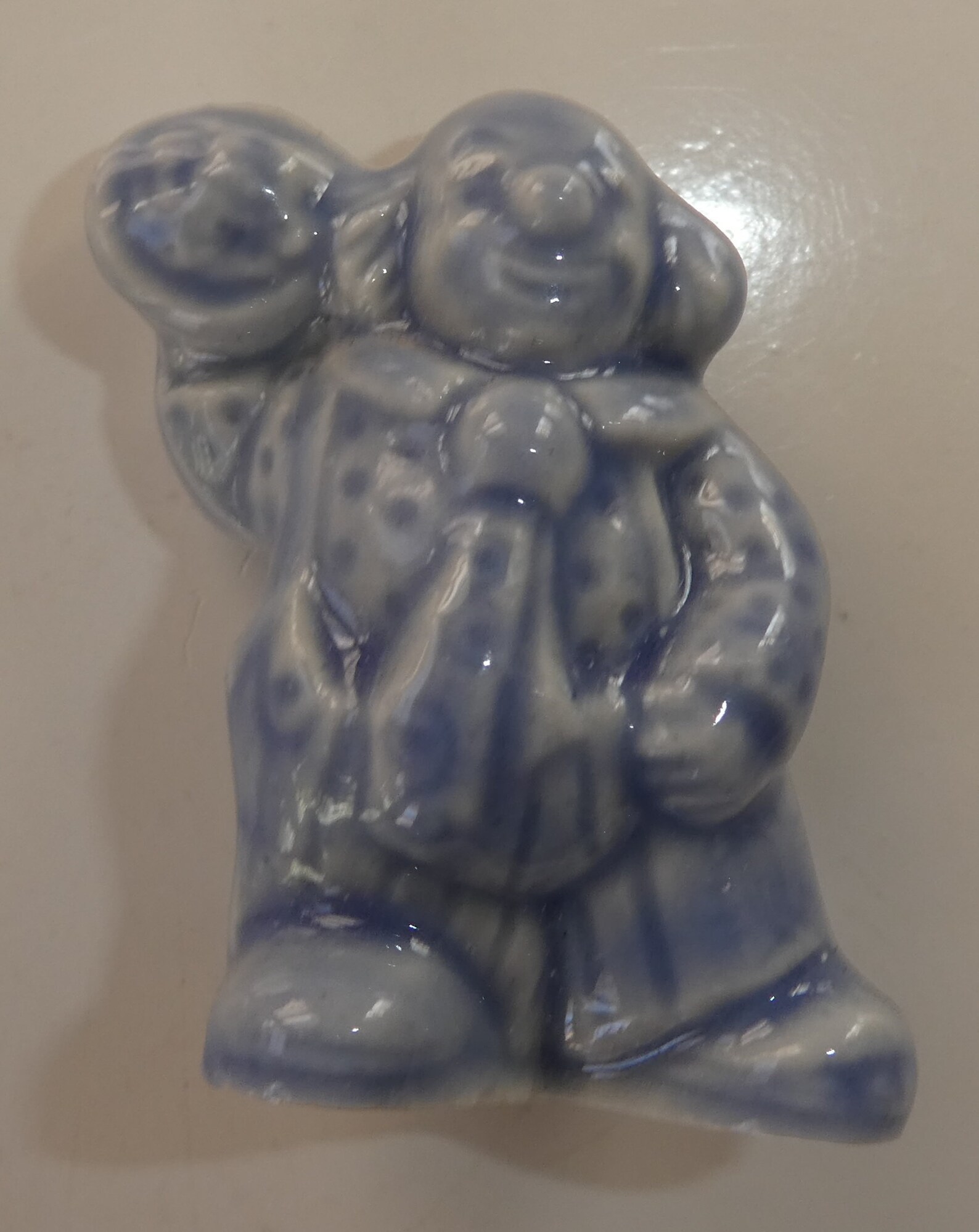 Wade Figurine-clown-blue-birthday Party-kid Activity-circus - Etsy