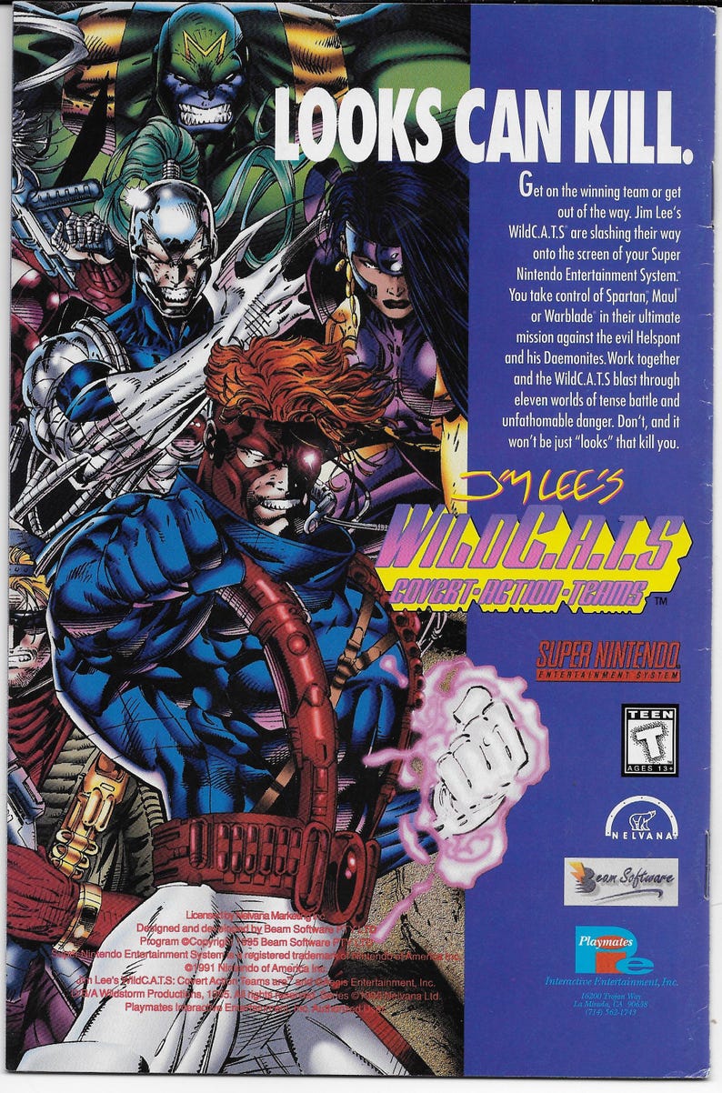 Comic- Backlash-issue #14- Ruffner and Booth-november 1995 - Etsy