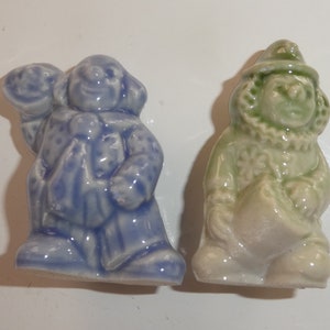 Wade Figurine-circus-clown-wade-green Clown-kids Reward Jar- - Etsy