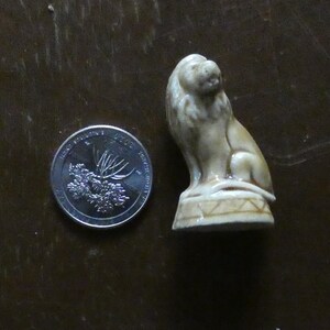 Three Circus Figurines-wades-ring Master-lion- Chimp W/cup-kids Reward ...