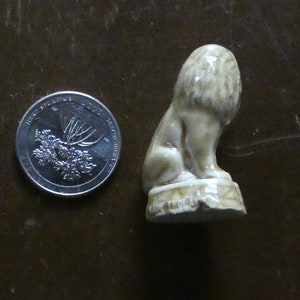Three Circus Figurines-wades-ring Master-lion- Chimp W/cup-kids Reward ...