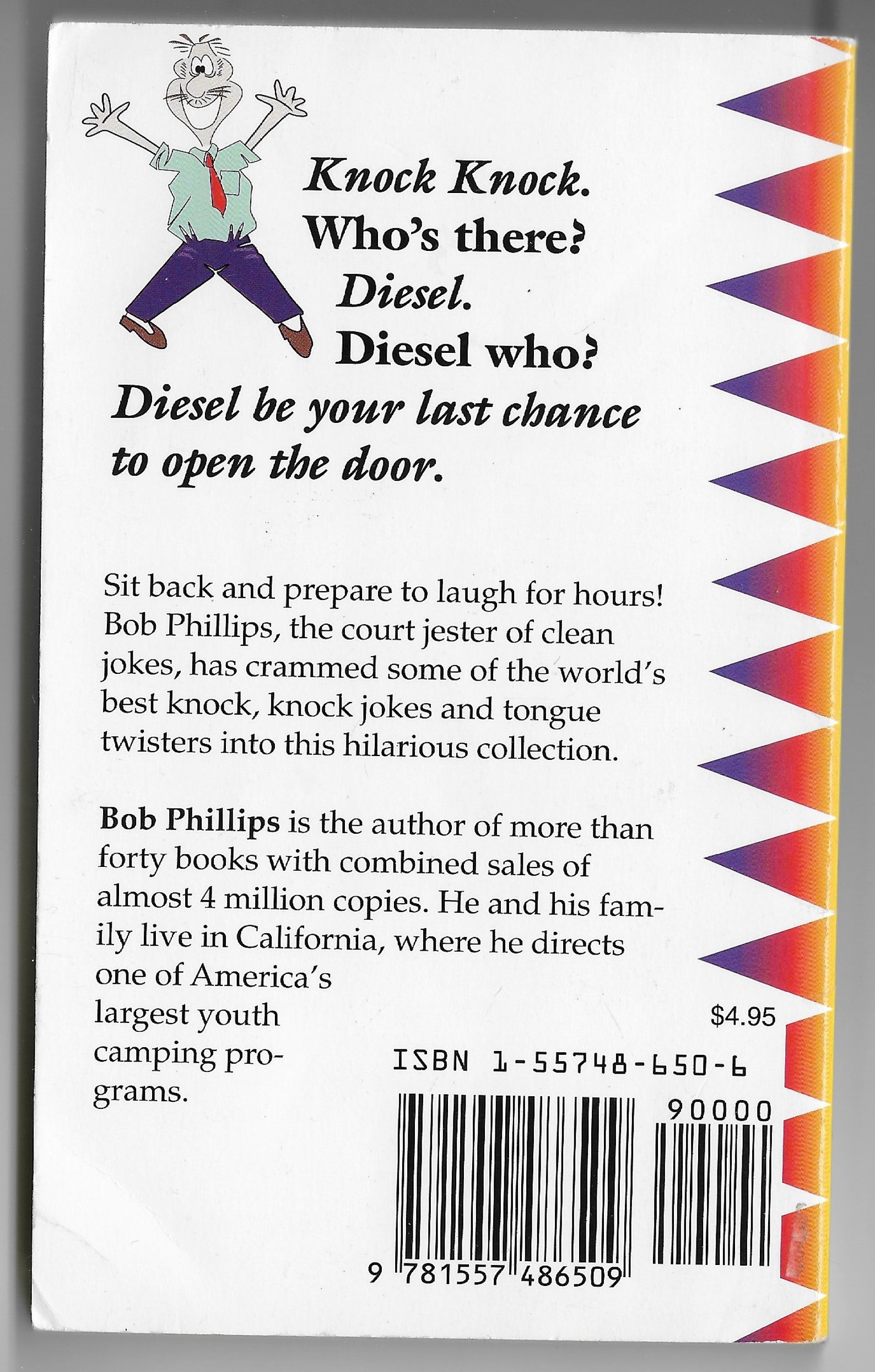 Book-knock Knock Jokes-bob Phillips-1995-paperback-hanukkah - Etsy