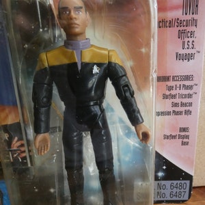 Star Trek Action Figure-lieutenant Tuvok- U.S.S. Voyager- 1995- for Him ...