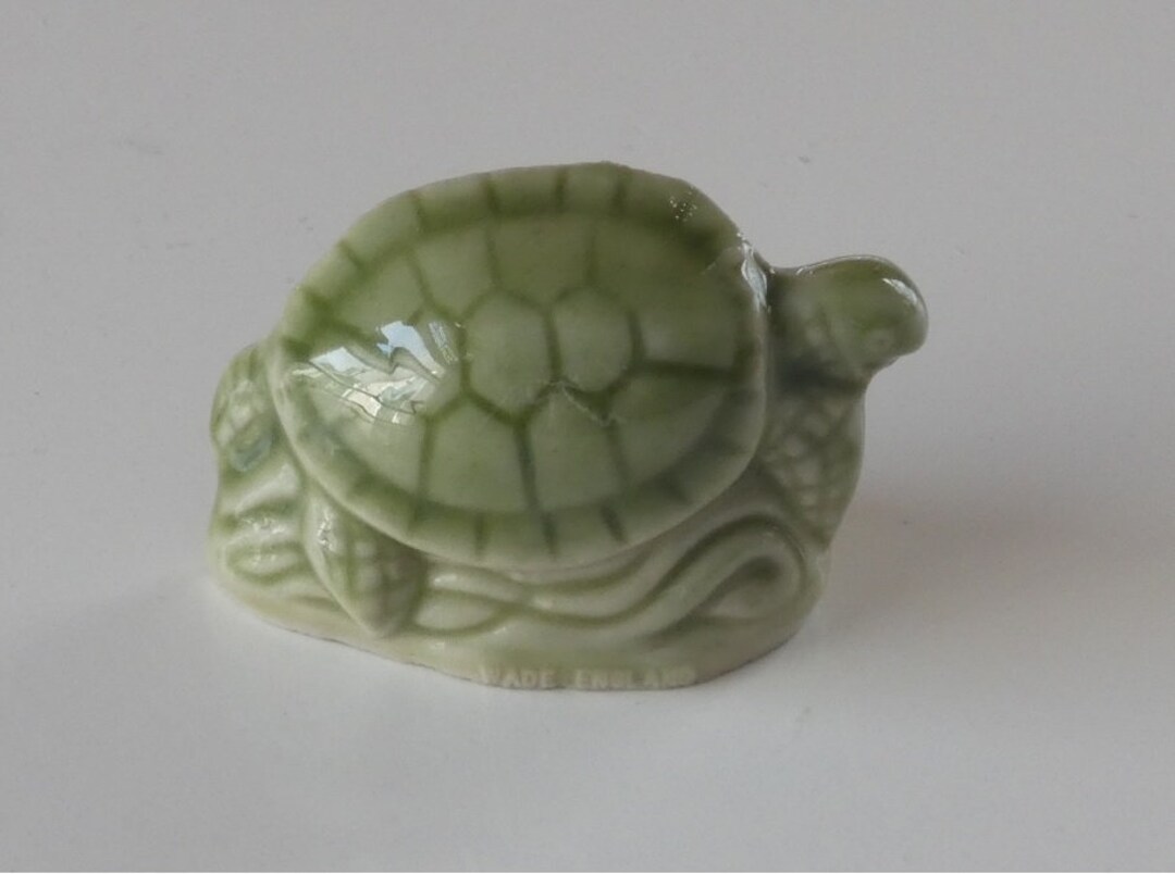 Wade Figurine-green Sea Turtle North American Endangered Series ...