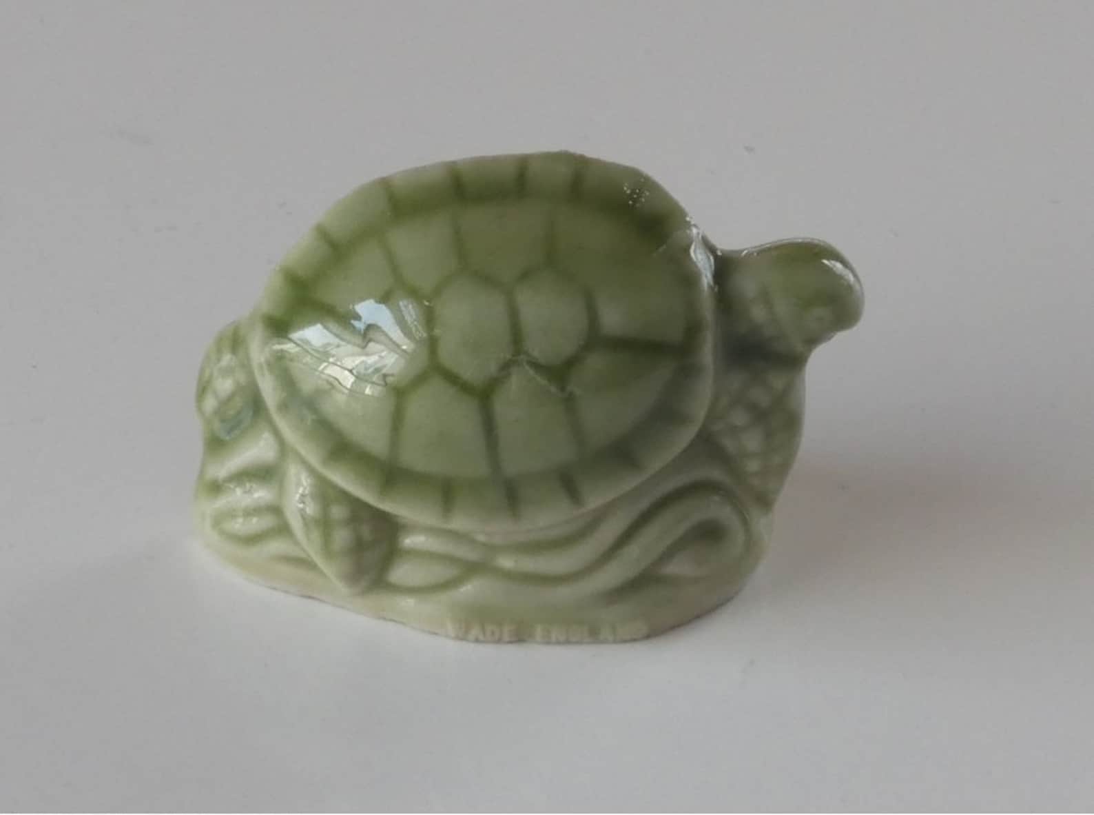 Wade Figurine-green Sea Turtle North American Endangered Series ...