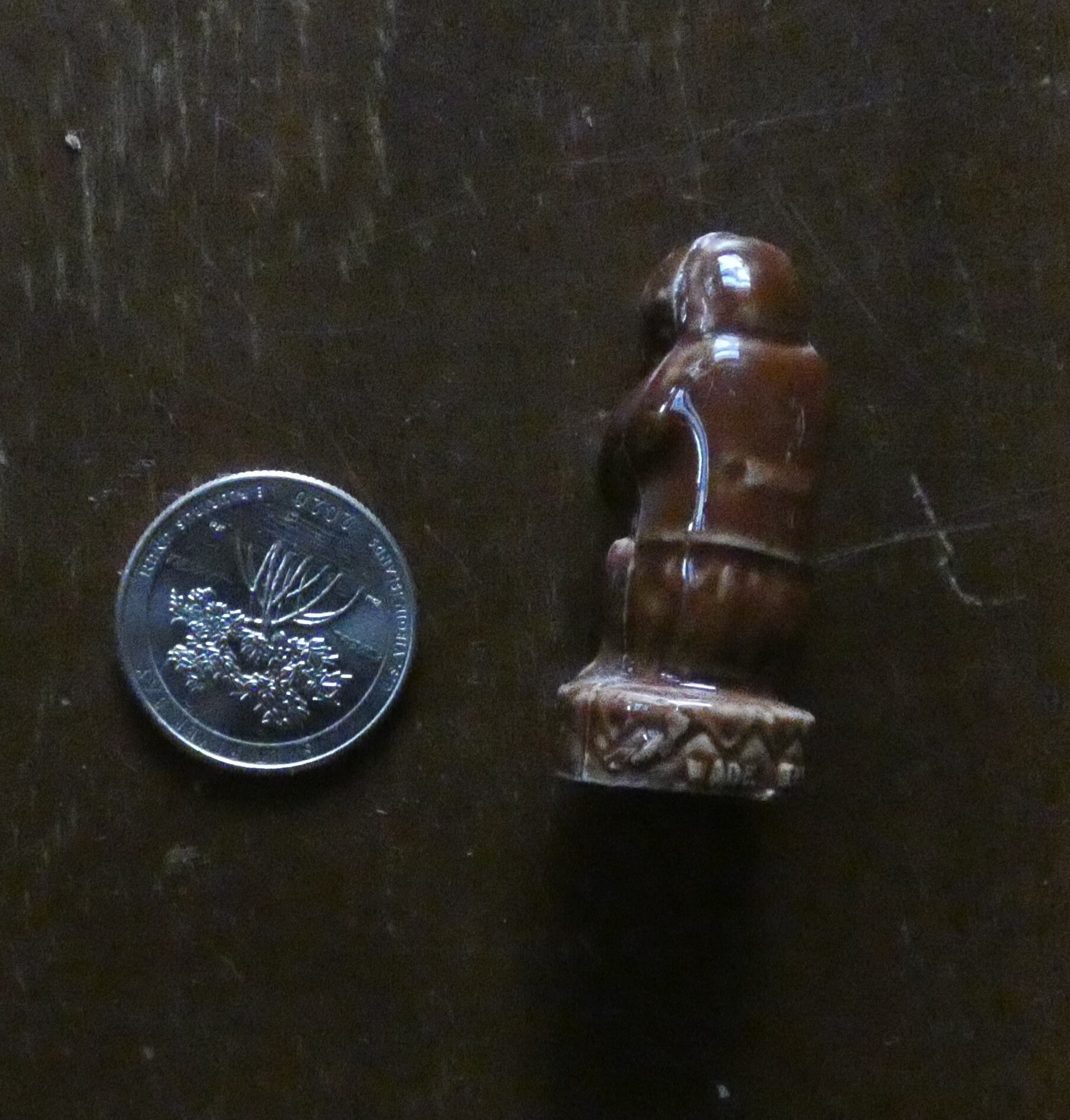 Three Circus Figurines-wades-ring Master-lion- Chimp W/cup-kids Reward ...