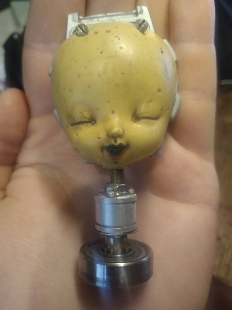 Cyber-punk Android cyborg biopunk doll bust | Etsy