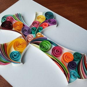 Framed Paper Quilling Cross Wall Décor/paper Cross Artwork Gift for ...