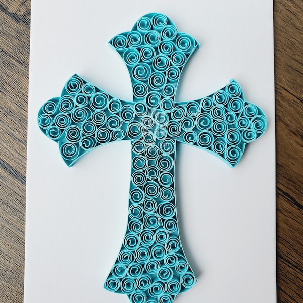Quilled Cross - Etsy