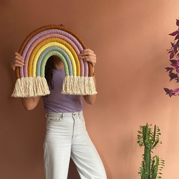 Macrame Rainbow - Etsy