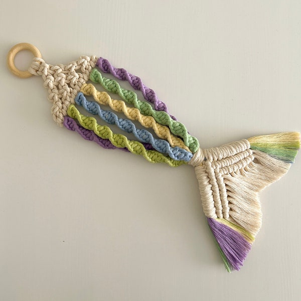 Macrame Fish Pattern - Etsy
