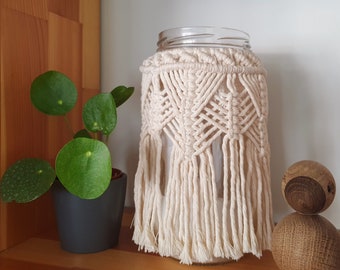 Macrame Jar Pattern - Etsy