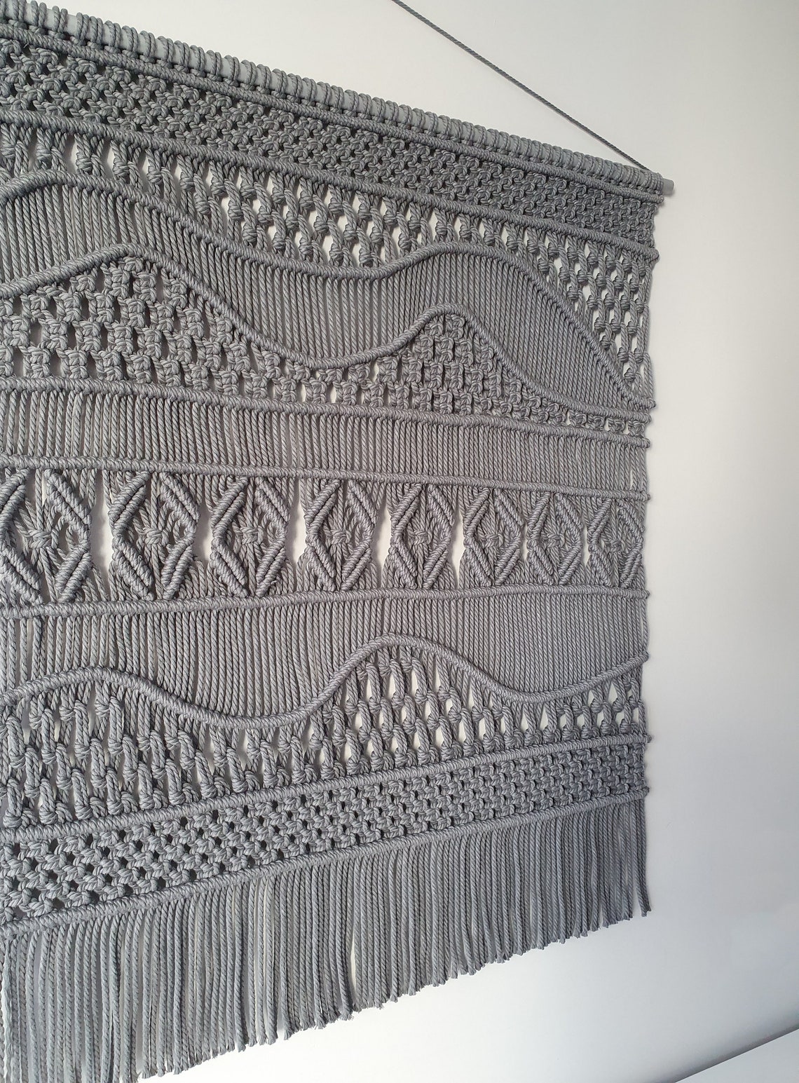 Digital Large Macrame Wall Hanging Pattern PDS60 Instant - Etsy