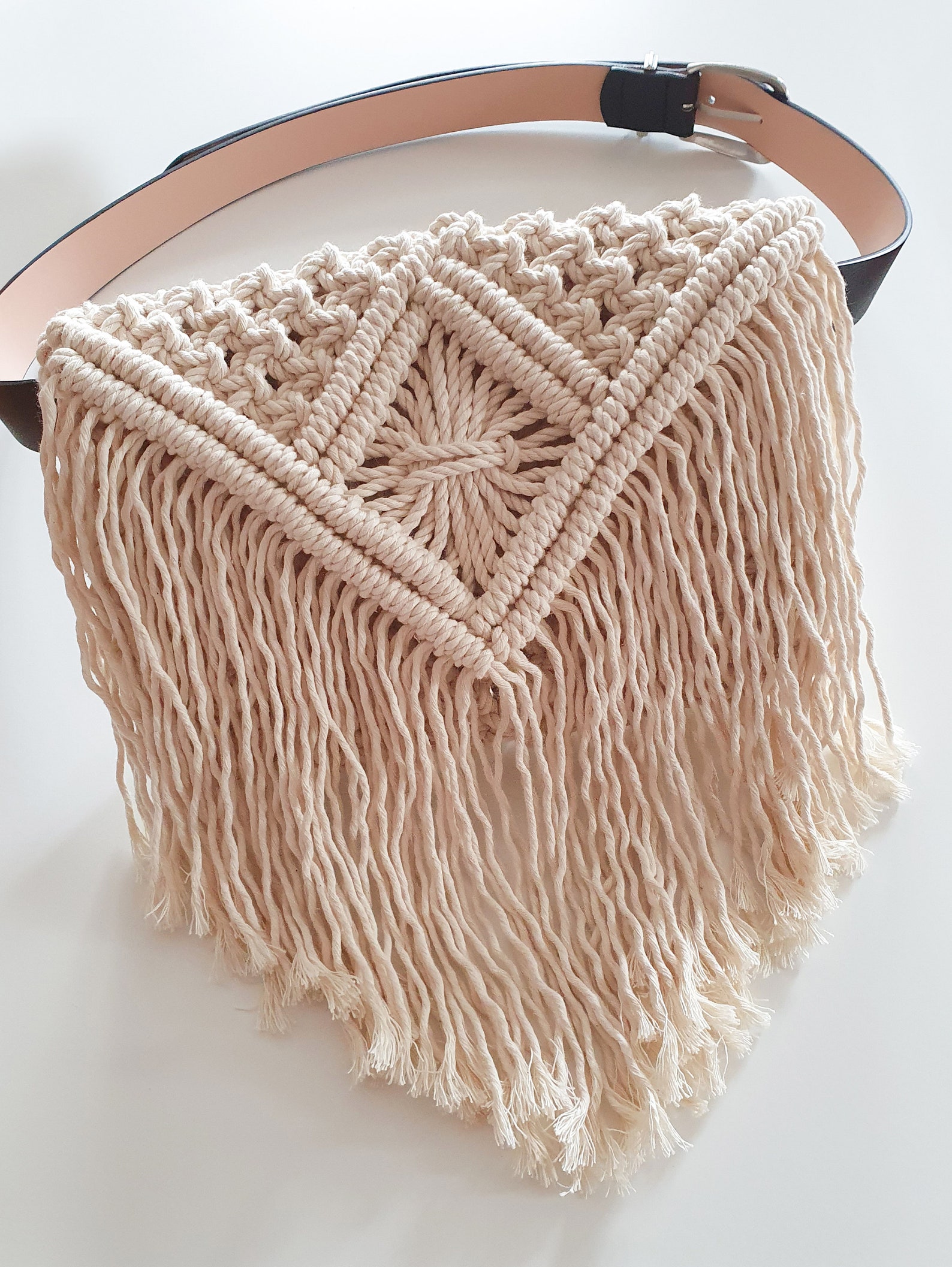 Digital Macrame Belt Bag Pattern PBC01 Instant Download - Etsy