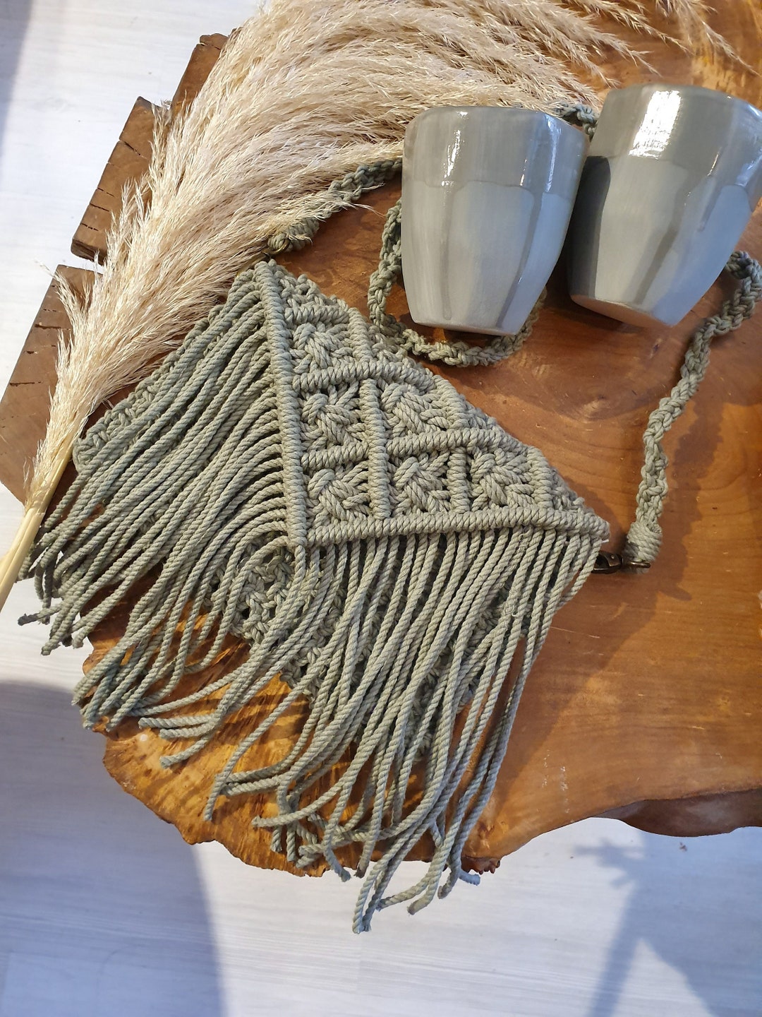 Digital Macrame Clutch Bag Pattern PC08 - Instant Download - Etsy