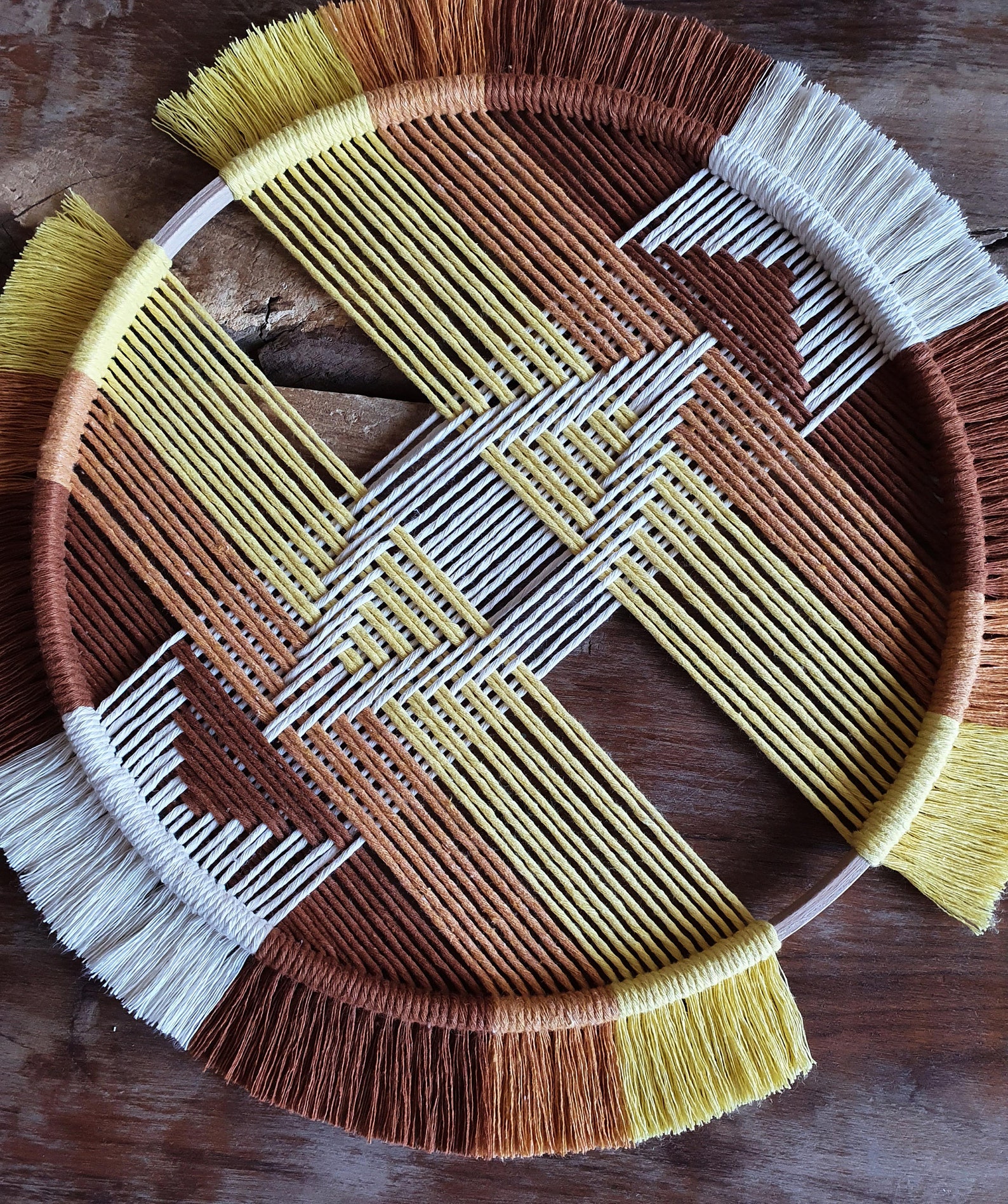 Digital Circle Macrame Wall Hanging Pattern PDS50 Instant | Etsy