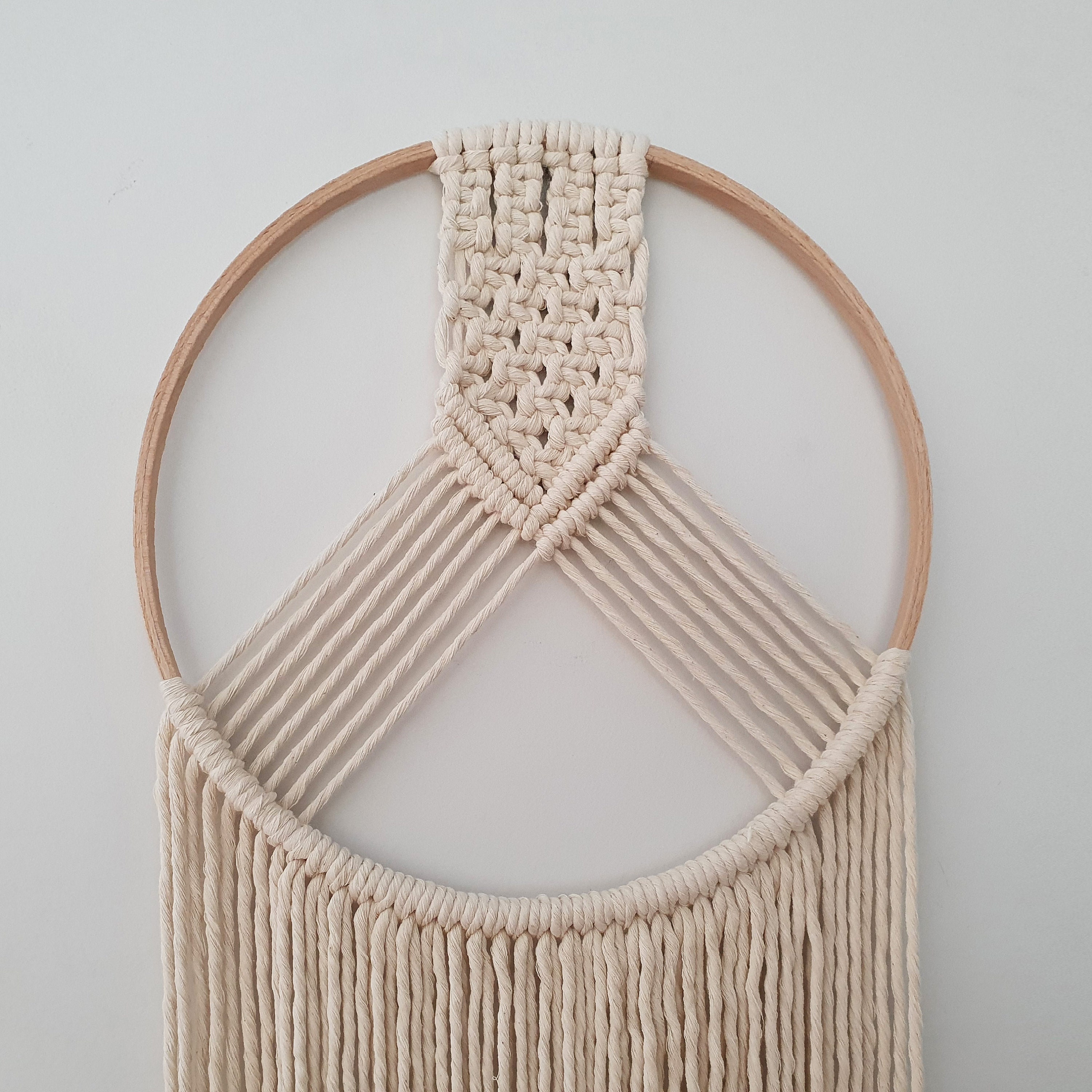 Digital Circle Macrame Wall Hanging Pattern PDS55 Instant - Etsy