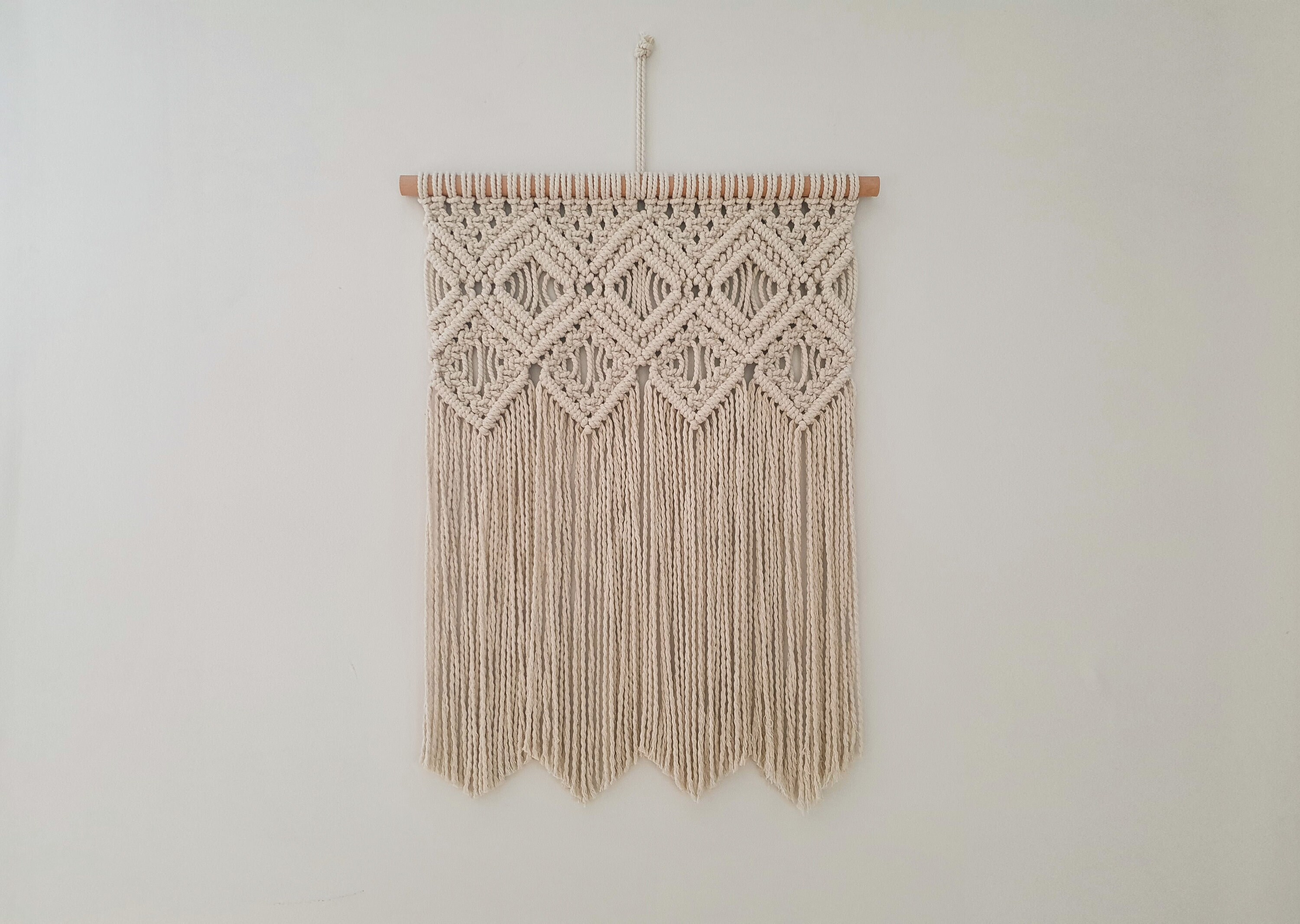 Digital Macrame Wall Hanging Pattern PDS52 - Instant Download - Etsy