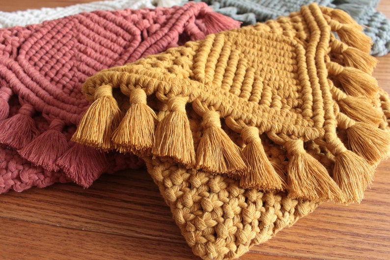 Digital Macrame Clutch Bag Pattern PC12 Instant Download - Etsy