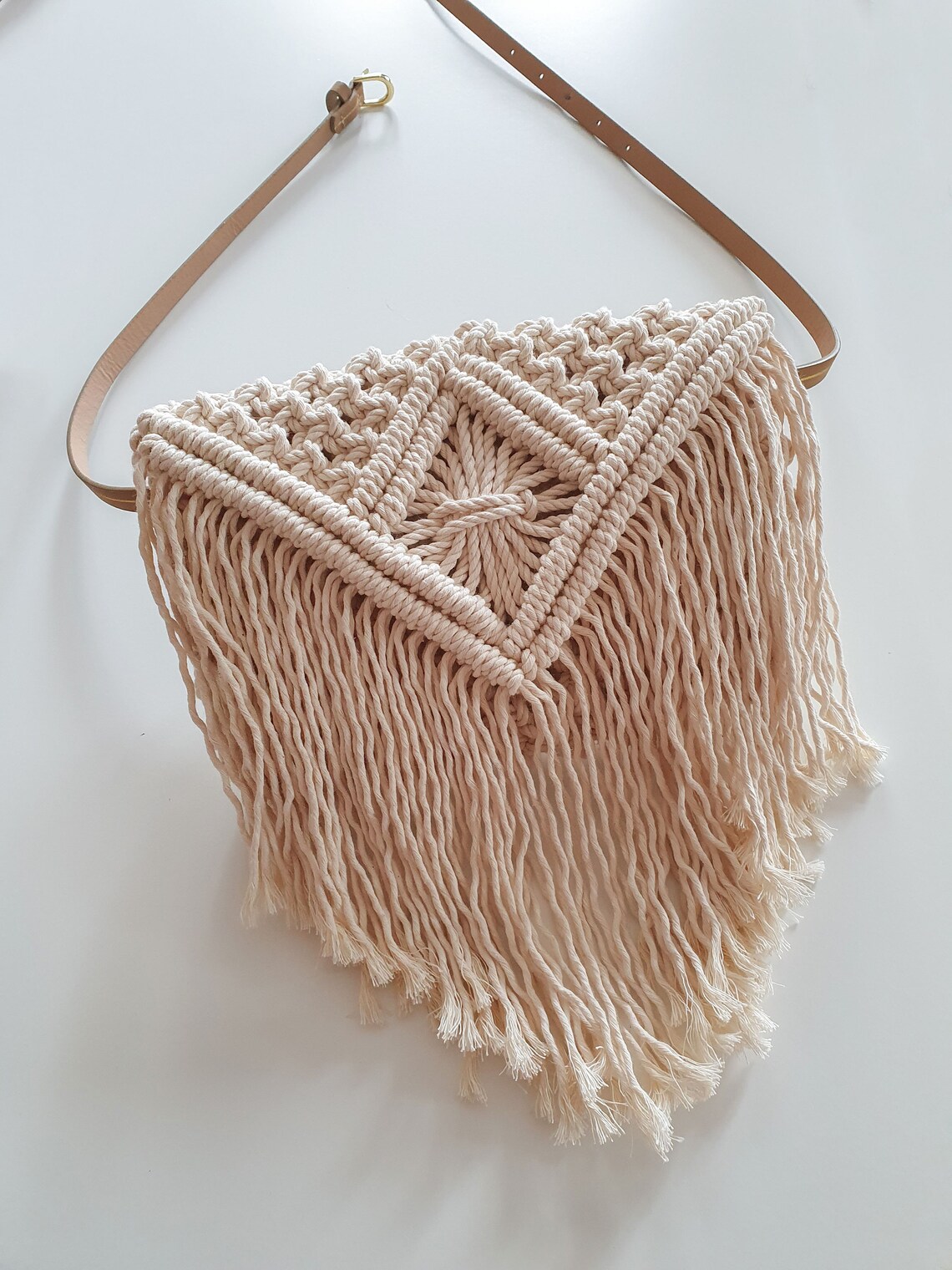 Digital Macrame Belt Bag Pattern PBC01 - Instant Download - Etsy