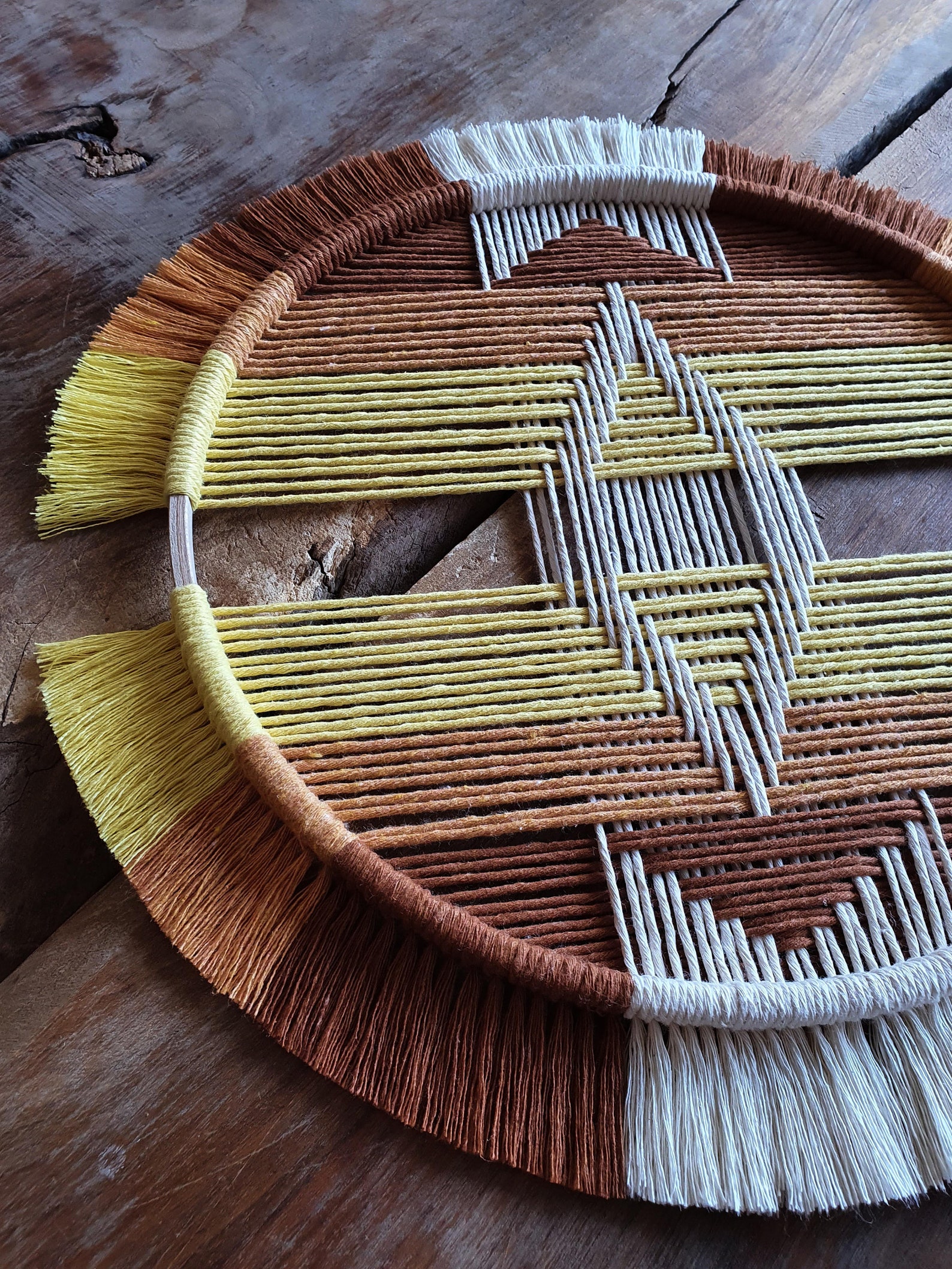 Digital Circle Macrame Wall Hanging Pattern PDS50 Instant | Etsy