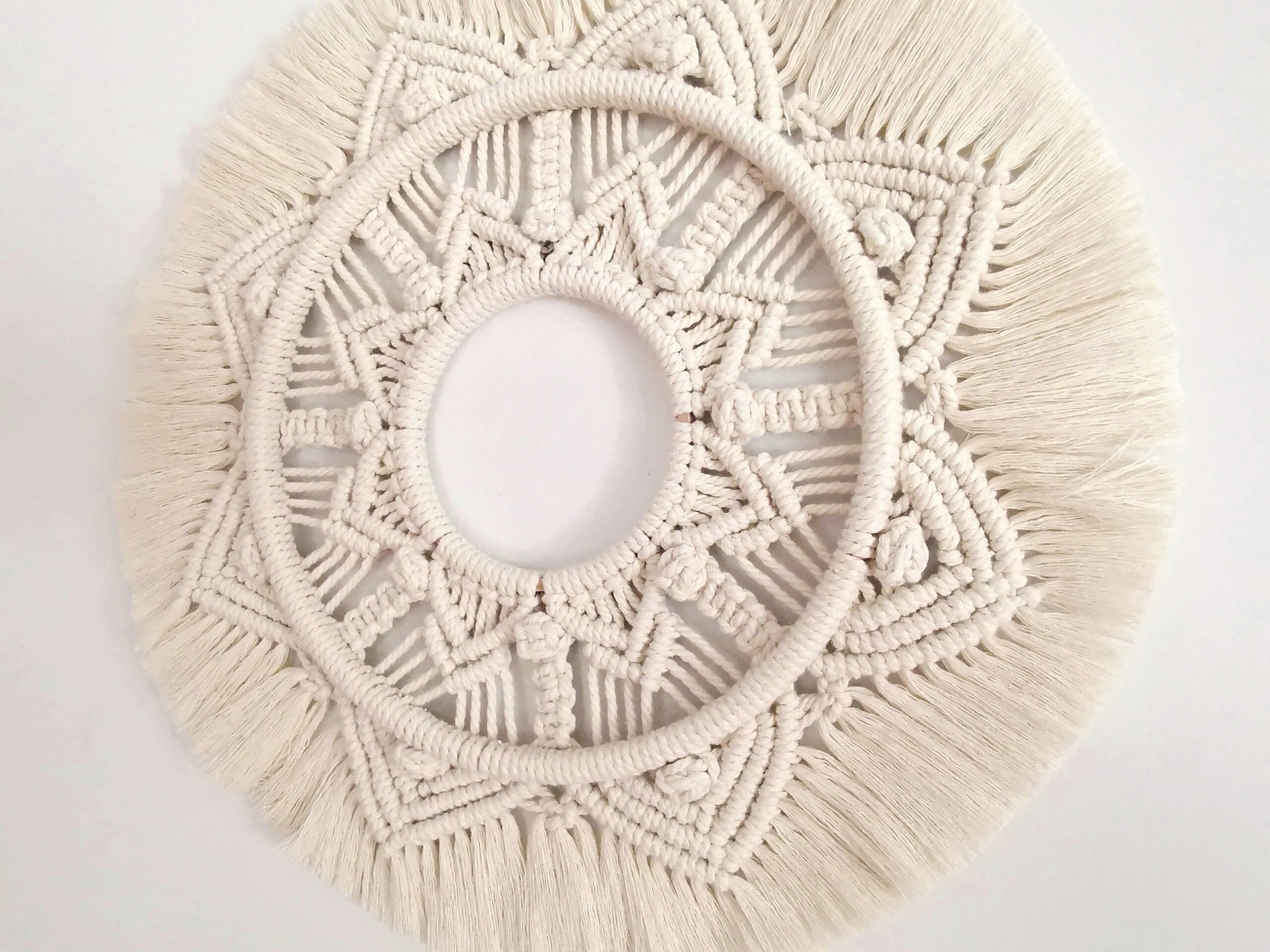 Digital Macrame Mandala Pattern PDS35 - Instant Download - Etsy