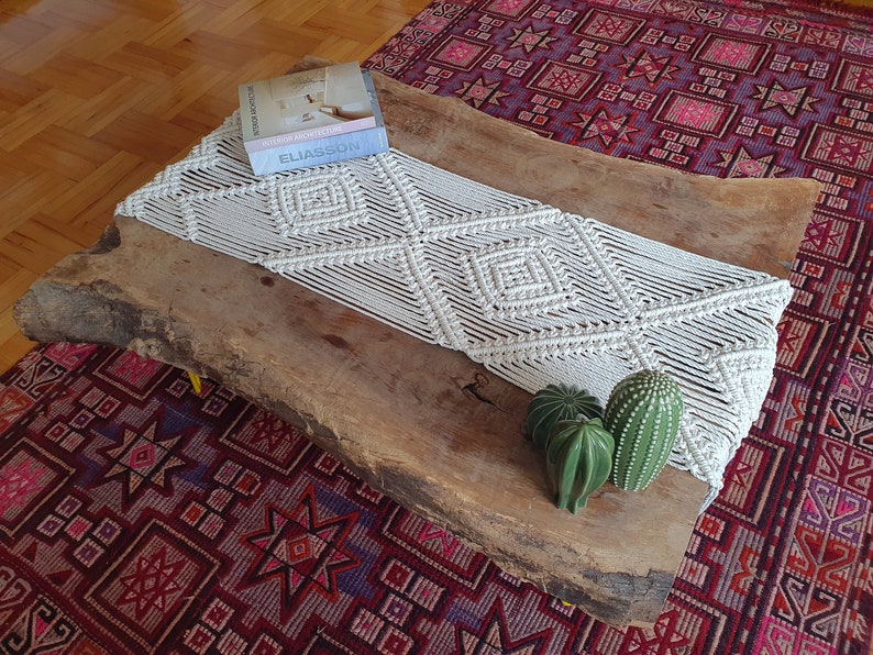 Digital Macrame Table Runner Pattern PR06 Instant Download - Etsy
