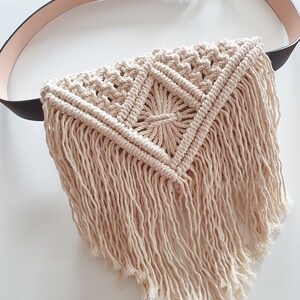 Digital Macrame Belt Bag Pattern PBC01 - Instant Download - Etsy