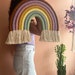 Large Macrame Rainbow Wall Hanging MGKL02 - Etsy