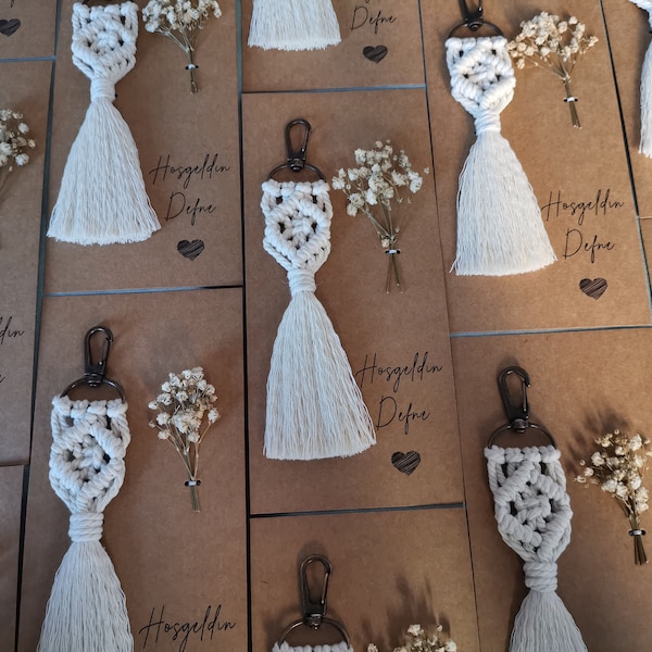 Macrame Keychain Pattern - Etsy