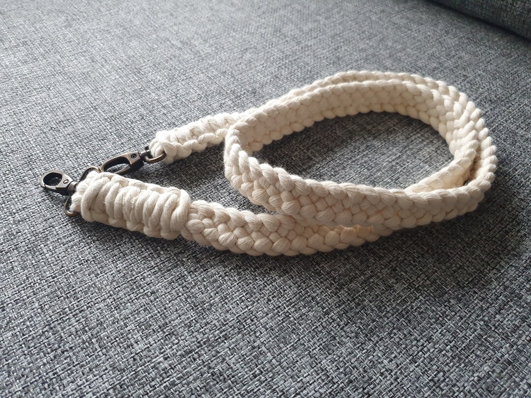 Digital Macrame Shoulder Strap - 6 Strand Flat Braid PCA01 - Instant ...