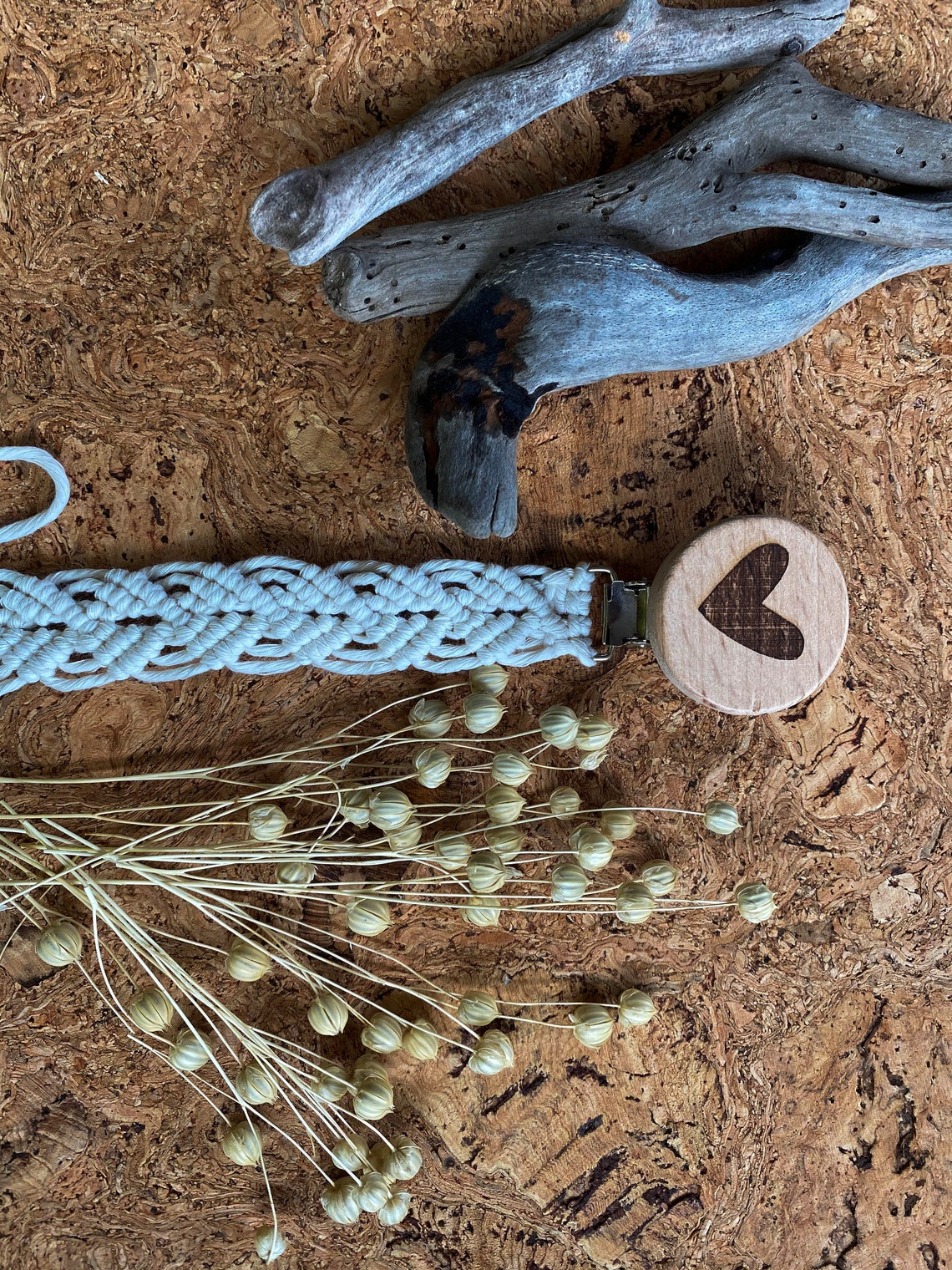 Digital Macrame Pacifier Clip Pattern PEA02 Instant Download | Etsy