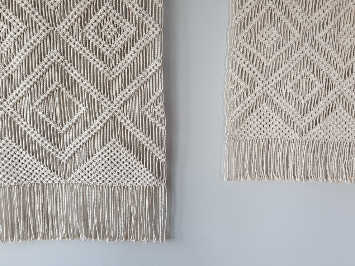 Digital Macrame Wall Hanging Pattern PDS63 - Instant Download - Etsy