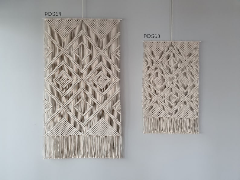 Digital Macrame Wall Hanging Pattern PDS63 Instant Download - Etsy