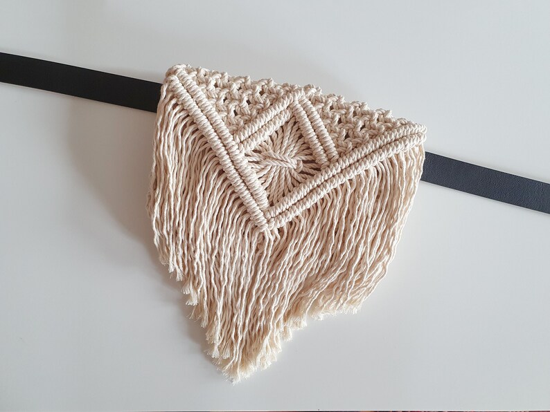 Digital Macrame Belt Bag Pattern PBC01 - Instant Download - Etsy