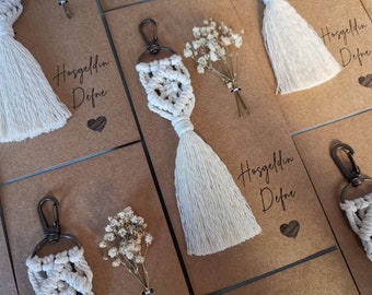 Digital Macrame Keychain Pattern PA06 - Instant Download - Etsy